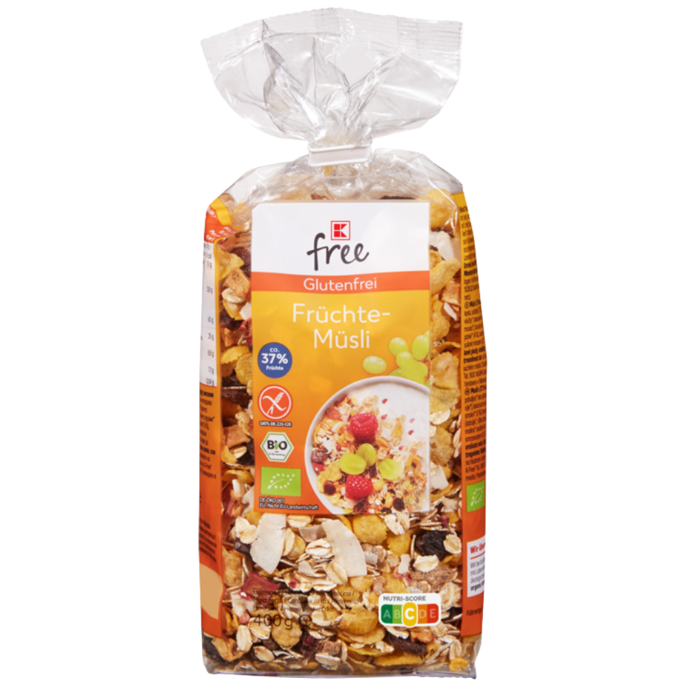 Kfree Muesli voćne bez glutena 400 g